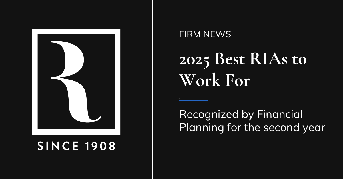 Financial Planning 2025 Best RIAs to Work For - Rothschild Wealth Partners